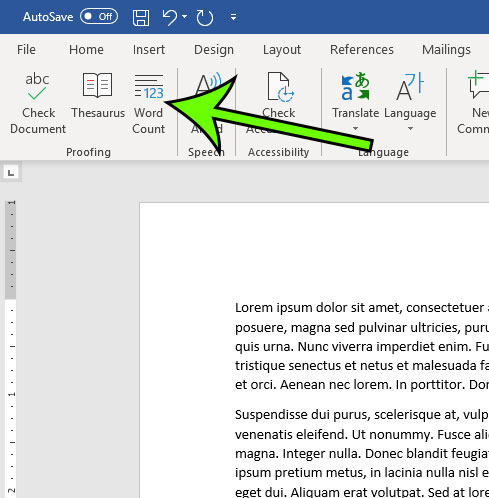 How to Do a Word Count in Microsoft Word for Office 365 (An Easy 4 Step ...